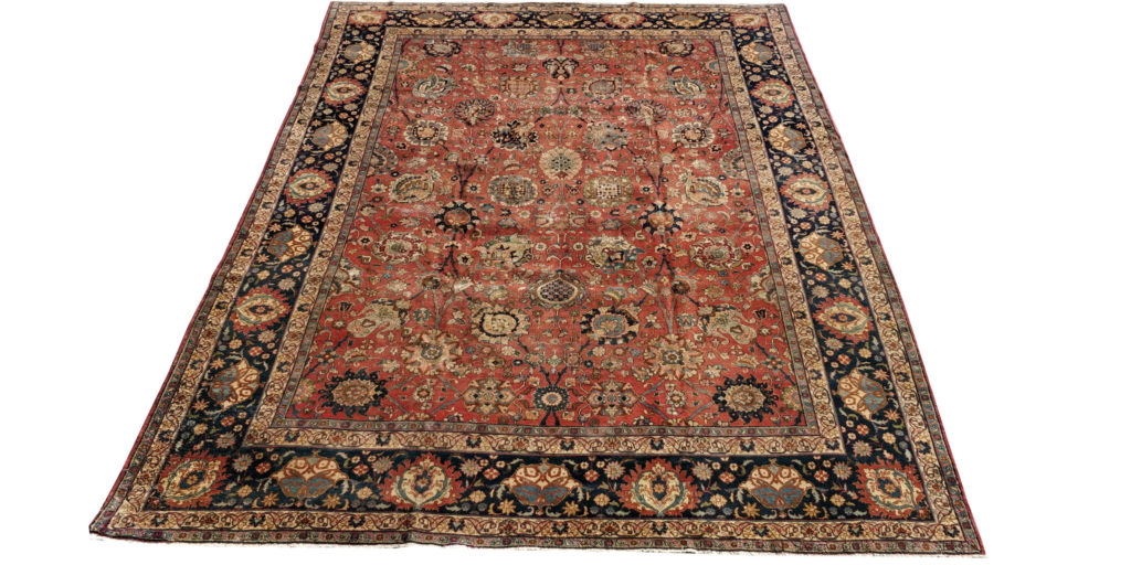 11x15 Rusty Red Antique Sultanabad Rug | Abrahams Oriental Rugs ...