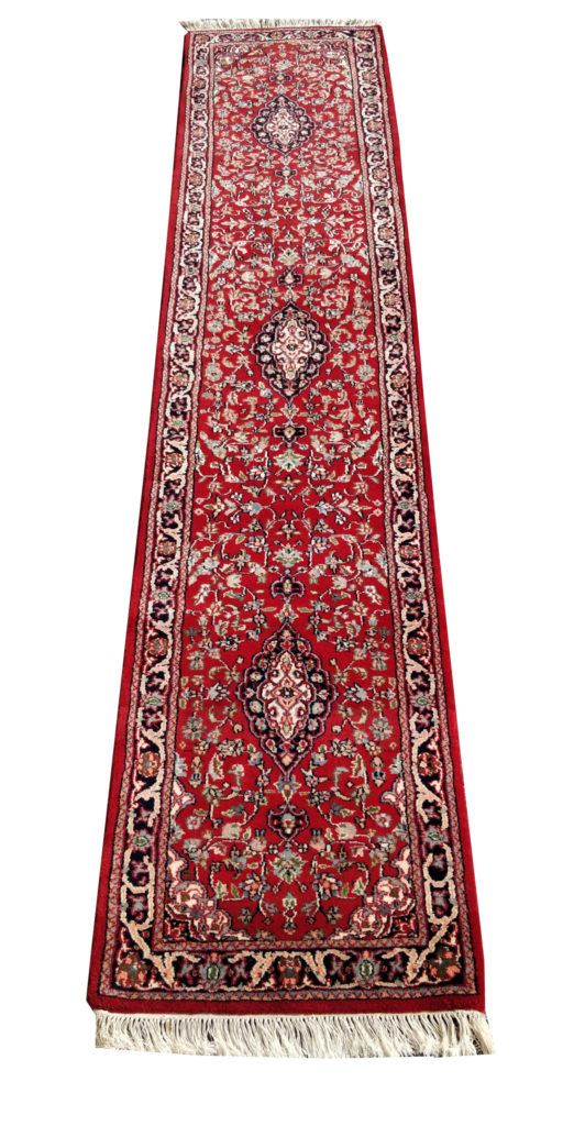 10ft Ruby Red Modern Age Kashan Rug | Abrahams Oriental Rugs | Houston, TX
