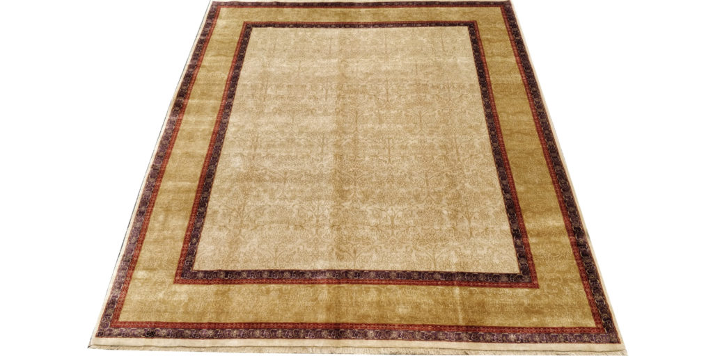 8x10 Beige Modern Age Transitional Agra Rug | Abrahams Oriental Rugs ...