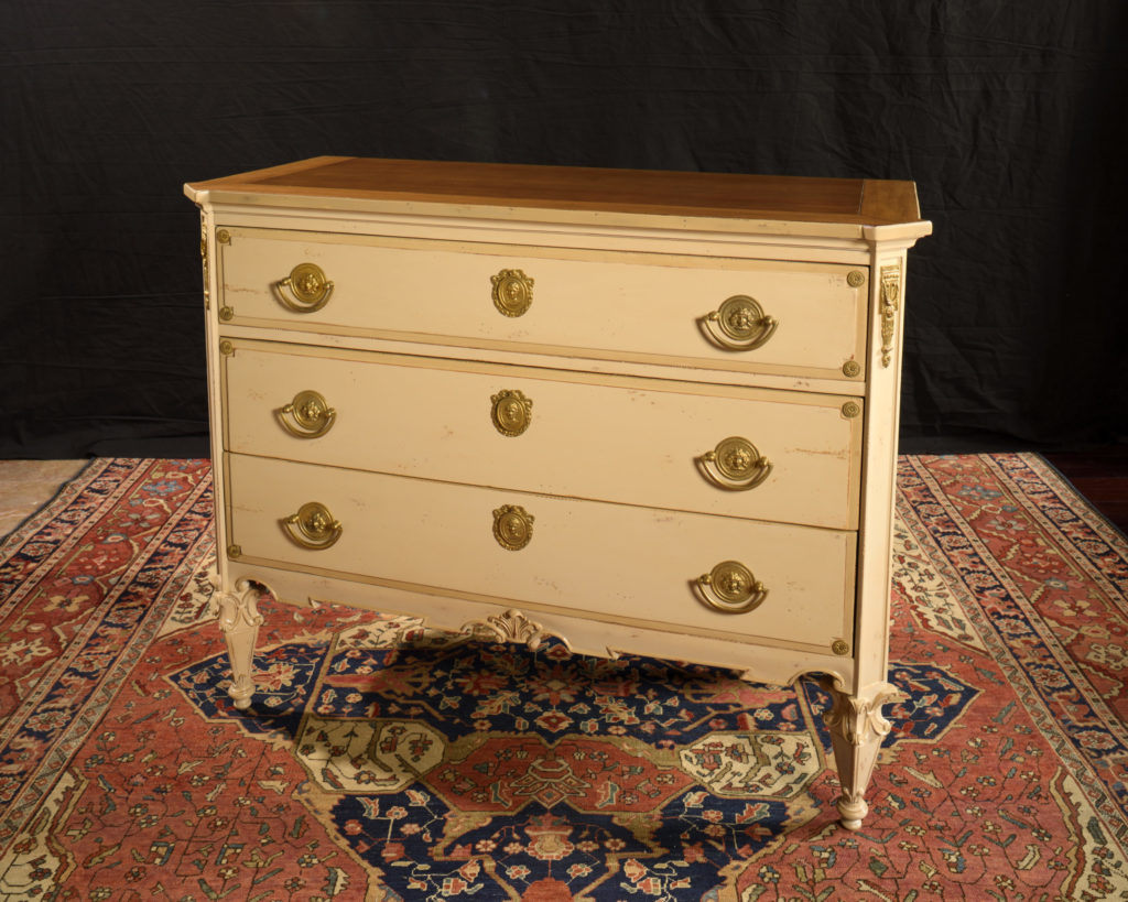 Beige Chest | Abrahams Oriental Rugs | Houston, TX